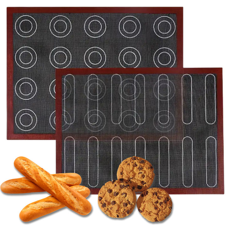 Silicone Hollowing out Baking Mat Sheet Nonstick Oven Mesh Pad ...