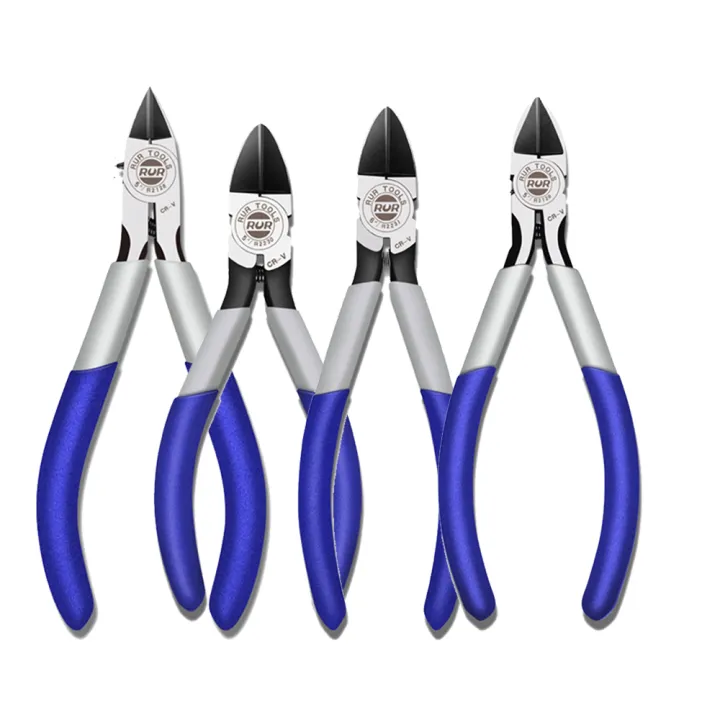 Mini Pliers Diagonal Pliers Round Bent Needle Nose Cutter Handcraft ...