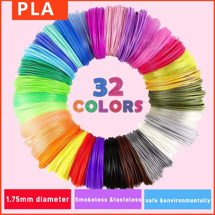 Colored PLA Filament for 25M 30M 36M 45M 50M 96M 100M 150M 200M Smoke ...
