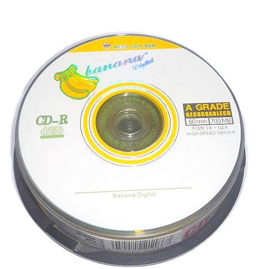Banana Blank CD-R 700MB 52X | Daraz.pk