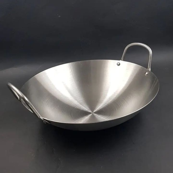 Aluminum fried rice pan 34cm | Daraz.lk