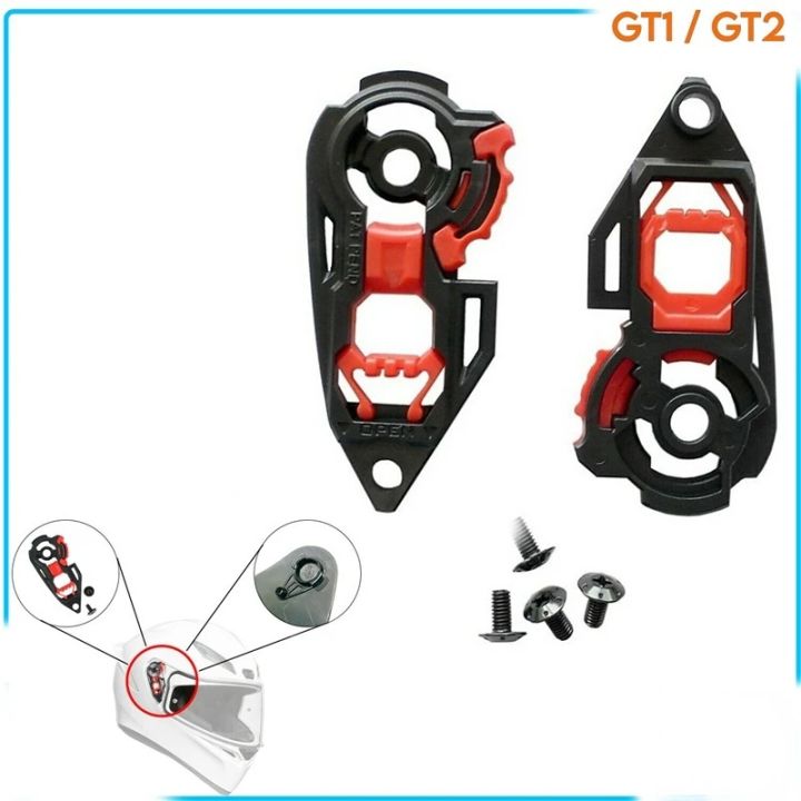 Motorcycle Helmet Parts Accessories Helmet Visor Base Lock for AGV K1 ...