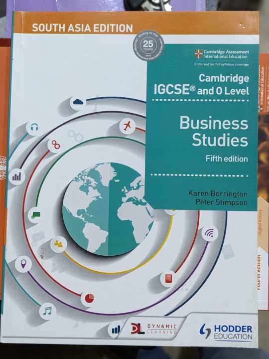 Cambridge IGCSE and O Level Business Studies 5th Edition Textbook by Karen Borrington and Peter ...