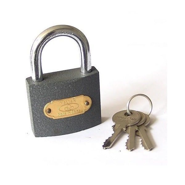 Heavy Duty China Padlock - Taala 2.5'' 63mm with 3 keys (Golden or ...