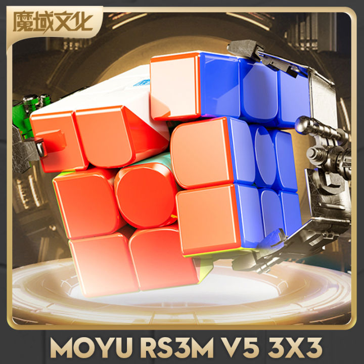 [CubeFun] MoYu RS3M V5 3x3x3 Magnetic Magic Cube Ball Core Professional ...