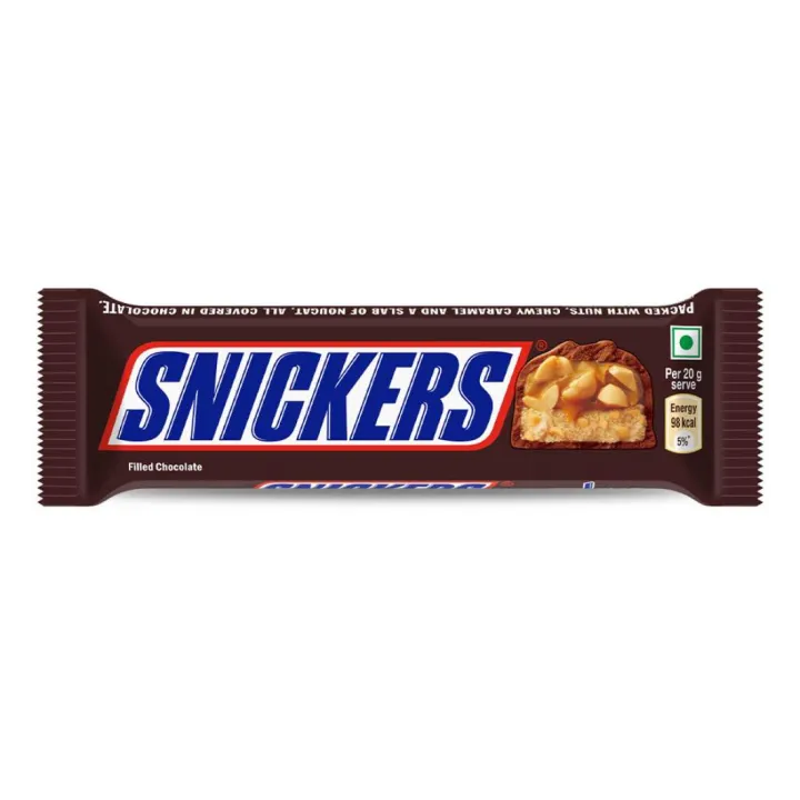 SNICKERS CHOCOLATE BAR 45g (Pack of 5) | Daraz.com.np