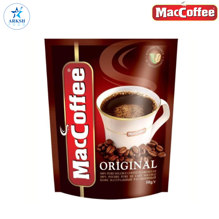 MacCoffee Original Coffee Pouch 50g - Instant (Soluble) Coffee | Daraz ...