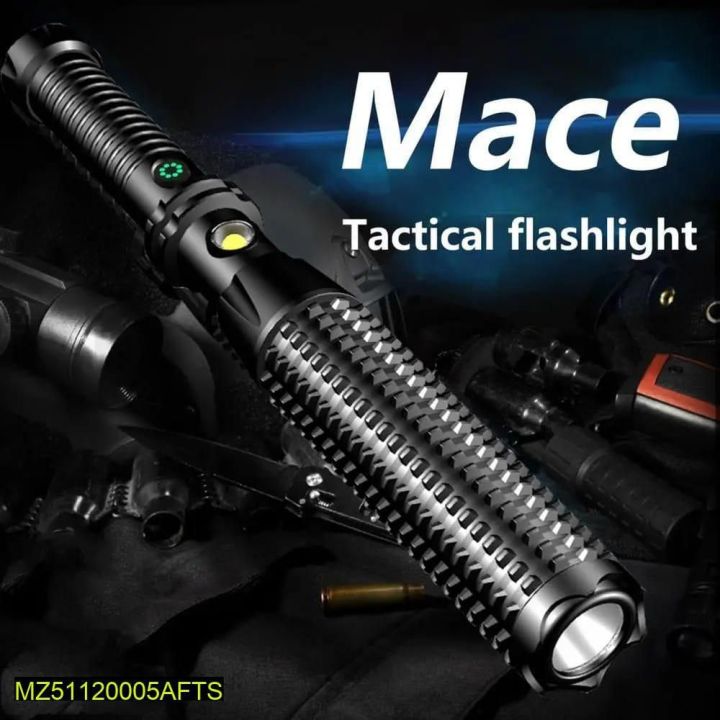 Outdoor Rechargeable self-defense led flashlight | Daraz.pk