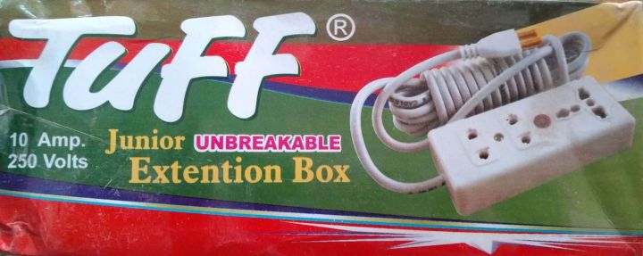 TUFF EXTENSION BOX WITH COPPER CABLE | Daraz.pk