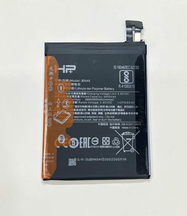 High Quality 4000mAh BN48 Original Battery For Xiaomi Redmi Note 6 Pro 6Pro Red rice Note6 Pro ...