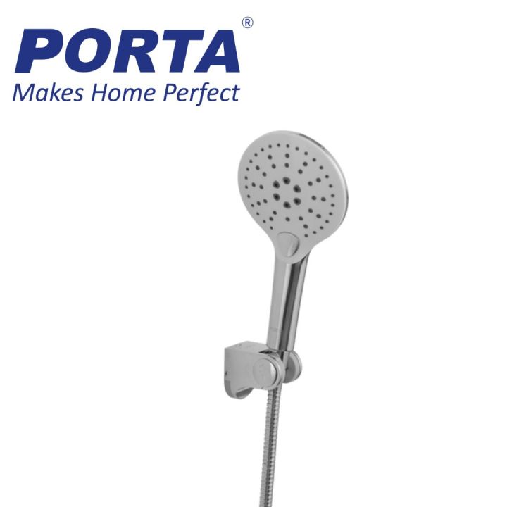 Porta Hand Shower Set With Chain Chrome (PHS3120D) | Daraz.pk