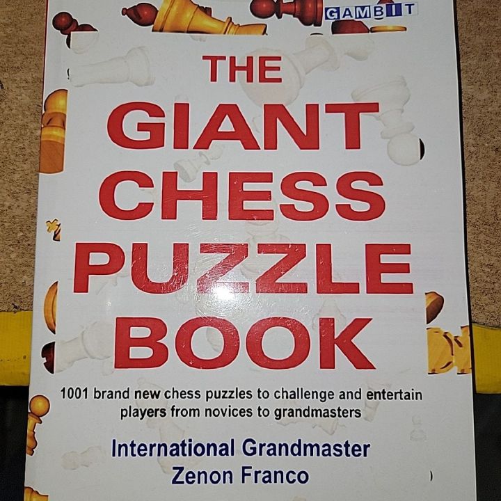 The Gaint Chess Puzzle Book By Zenon Franco (Chess Book) | Daraz.com.bd