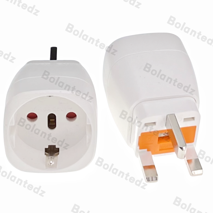 Universal Copper Korea Germany Russia EU To UK Power Adapter European ...
