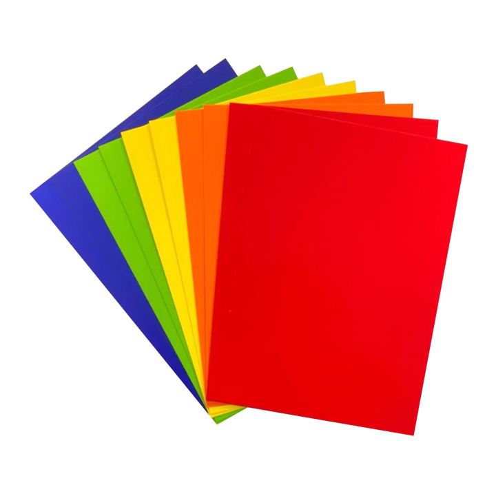 Colour A4 100 Sheets 10 Colours | Daraz.lk