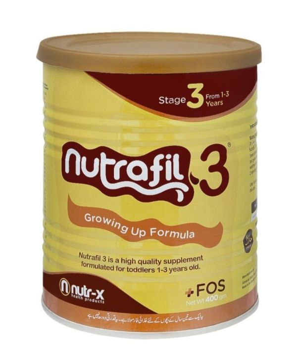 Nutrafil Stage 3 Growing up Formula (400gm) | Daraz.pk