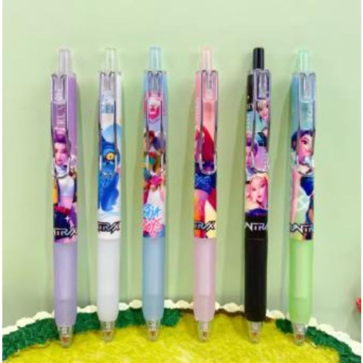6/3/12Pcs KPop Demon Hunters Huntrix Black Ink Pen Student Writinng ...