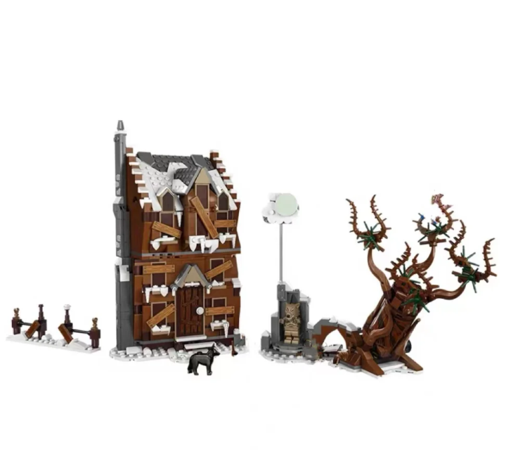 MOC Building Blocks Shrieking Shack Whomping Willow Model Magic Film ...