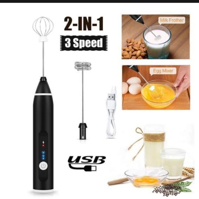 Coffee Beater, 2 in 1 Electric Coffee mixer & eggbeater Electric ...