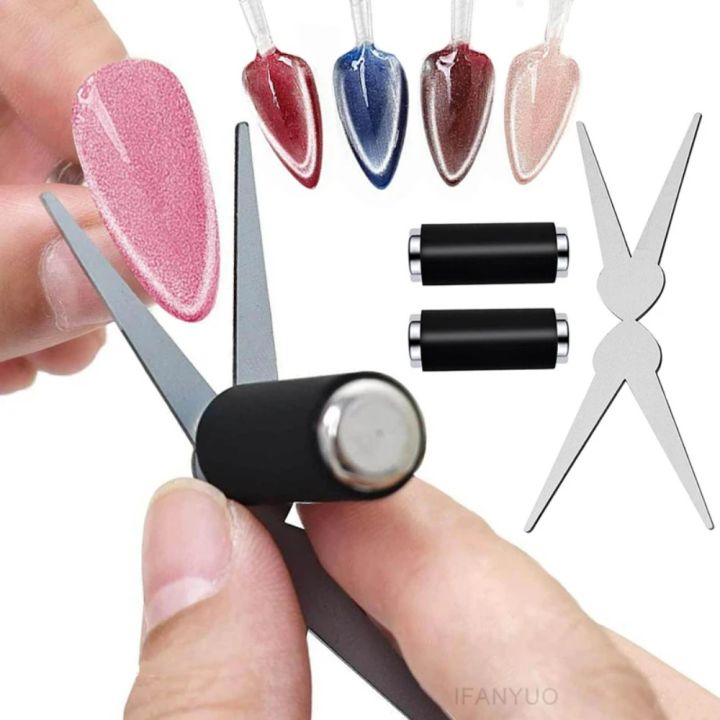 Double-headed Cat Eye Magnet & Strong Cylindrical Magnet Set Magnetic ...