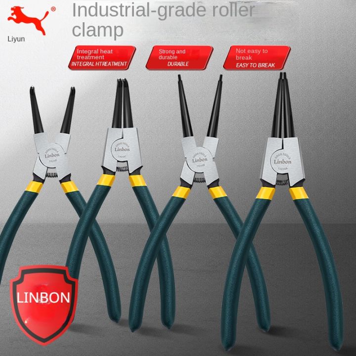LINBON Mini Circlip Pliers Internal External Ring Remover Installation ...