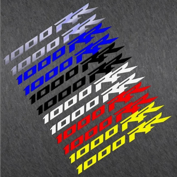 Motorcycle Helmet Tank Pad Stickers Body Shell Wheels Rims 1000RR Decal ...
