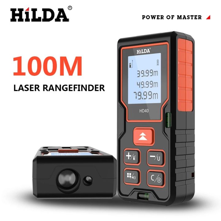 HILDA Laser Rangefinder Distance Meter 40M 50M 60M 80M 100M Rangefinder ...