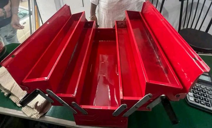 5 TRAYS METAL TOOL BOX | Daraz.pk