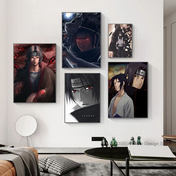 1pc Uchiha Itachi Japan Anime Naruto Poster Modern Art Mural Indoor ...