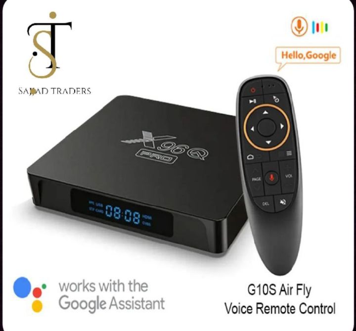 X96Q Pro - 8GB 128GB Voice Remote - Android 13 -4K Smart Android TV Box ...