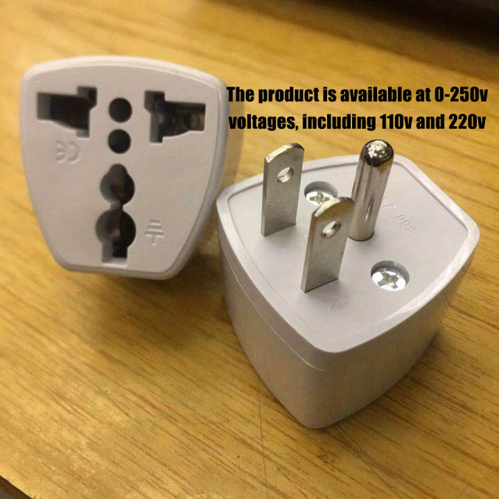 Universal US EU AU Converter to UK 3 Pin AC Travel Power Plug Charger ...