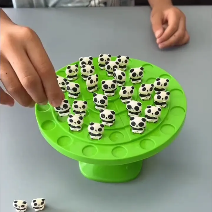 Panda Balance Game Toy – Two Player Kids Balancing Tree Game, Parent ...