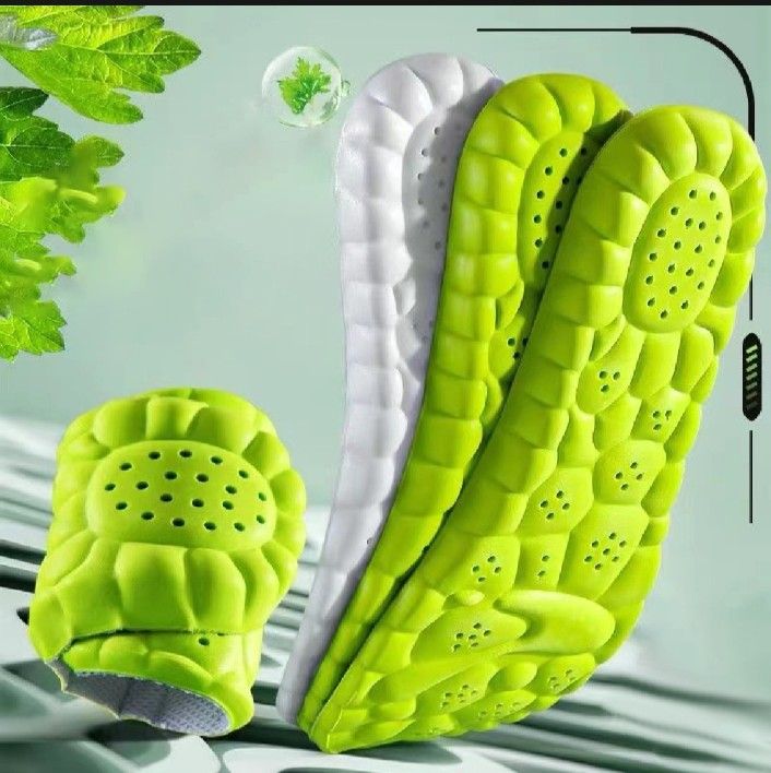 Comfortable orthopedic shoe insoles, soft, breathable, and shock ...