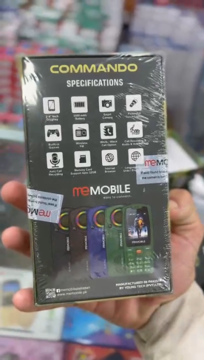 Me Commando Mobile - Pta Approved - 1 Year Warranty | Daraz.pk