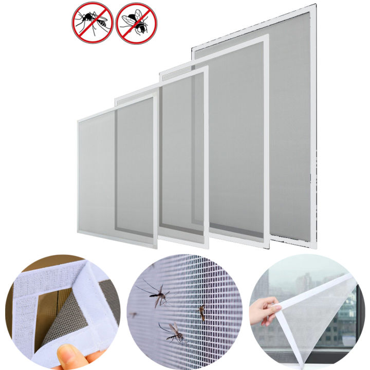 Customizable size anti-mosquito window screen self adhesive window ...
