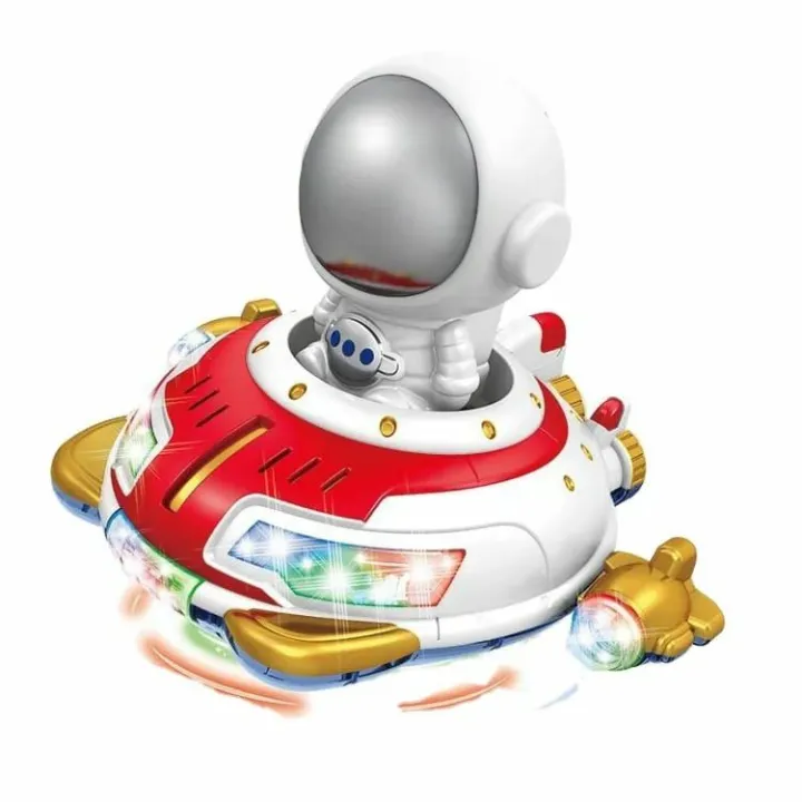 Electric Universal Spaceship Toy Rotate With Light And Sound | Daraz.com.np
