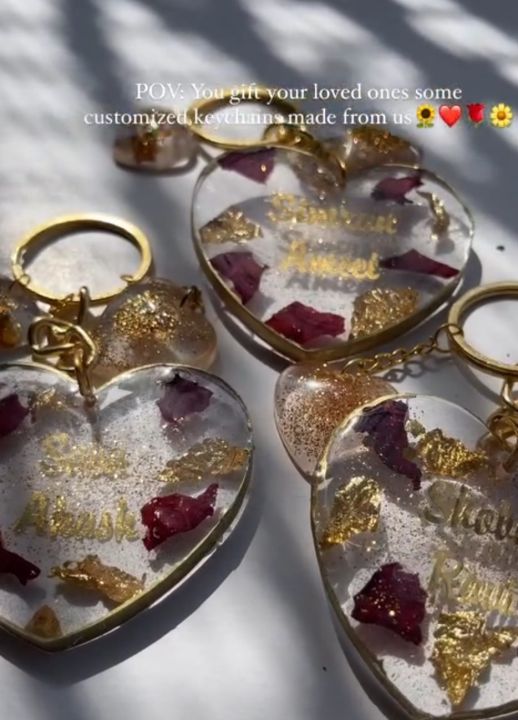 customised heart shape keychain different beautiful colours and design ...