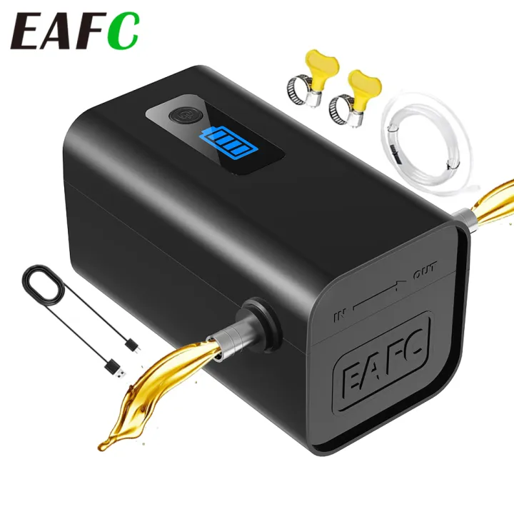 EAFC Wireless Car Oil Pump Oil Transfer Pump Delivery Engine Fluid ...