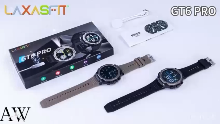 GT6 Pro Smartwatch – Full Touch Fitness Tracker with Heart Rate, Sports ...