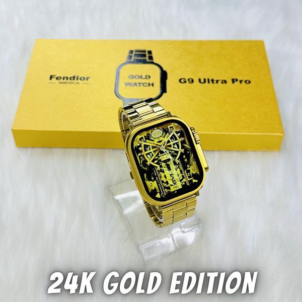 Fendior America G9 Ultra Pro SmartWatch - Golden Edition | Daraz.lk
