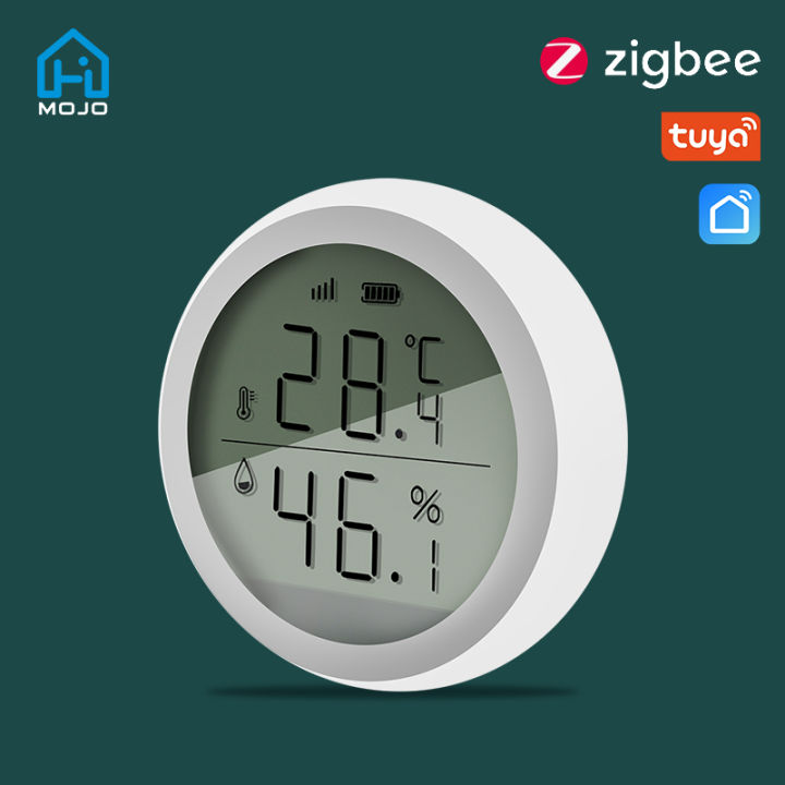 Tuya Smart ZigBee Thermometer Home Indoor Temperature And Humidity ...