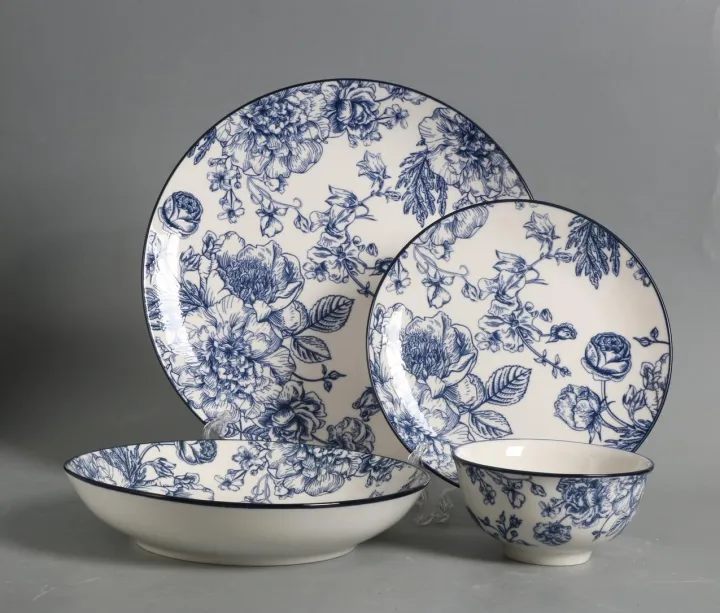 Stoneware 24PCs breakfast set 6 serving | Daraz.pk