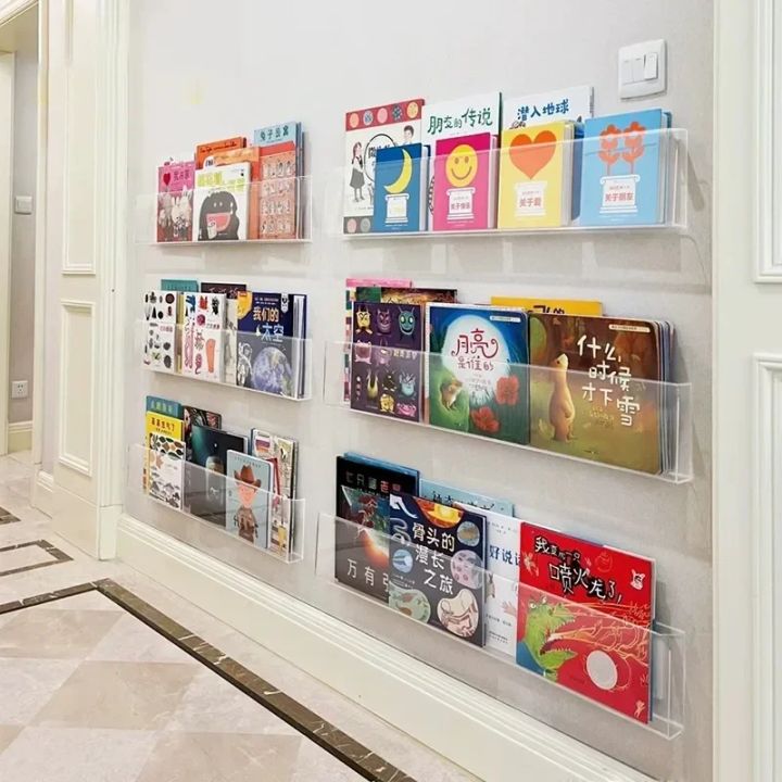 Acrylic Picture Book Display Stand, Children's Wall, Albums Record ...