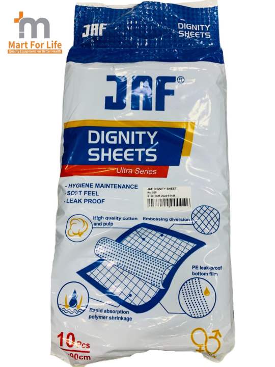 Premium Dignity Adult Bed Protection Sheets – Waterproof, Absorbent ...