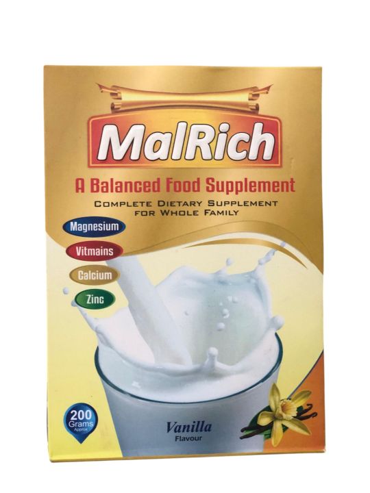 Malrich Supplement Malrich Balanced Diet Malrich Weight Gain Malrich ...