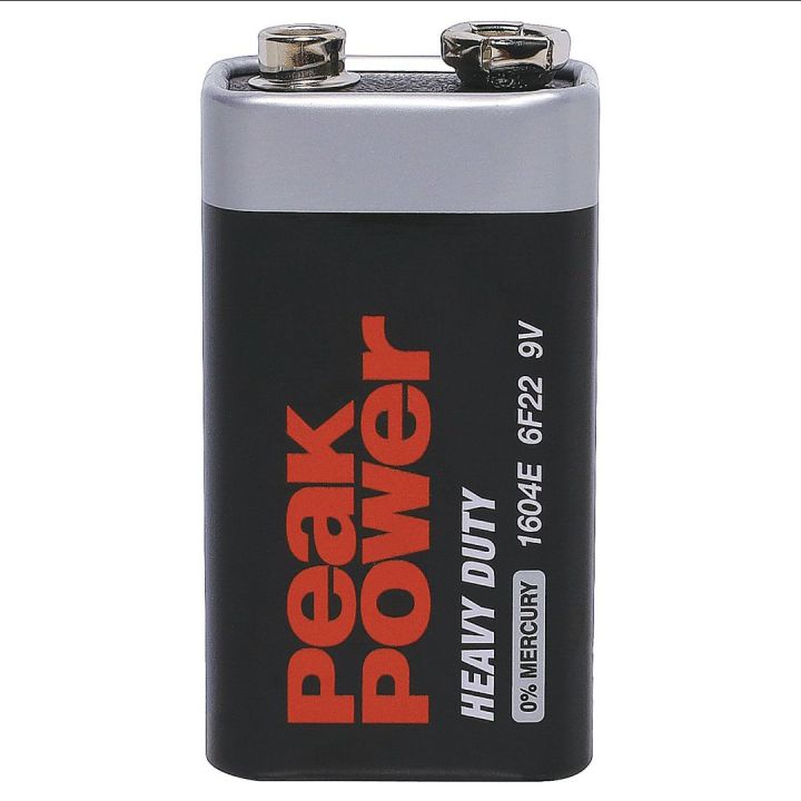 Peak Power/Pakko/New Leader Heavy Duty 9V 6F22 Battery | Daraz.com.bd