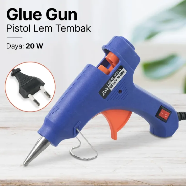 20W Small New Hot Glue Gun - High Temperature Glue Gun Kit 1 pc Glue ...