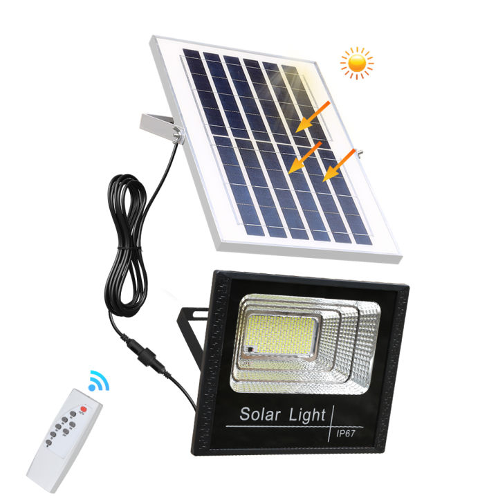 LED Solar Lights 500W 300W 200W 100W 50W Lamp Waterproof Outdoor ...