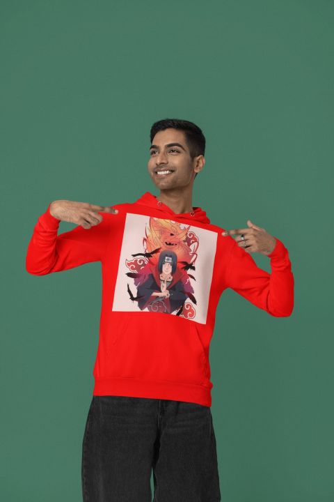 Naruto, itachi Uchiha high quality hoodie | Daraz.pk