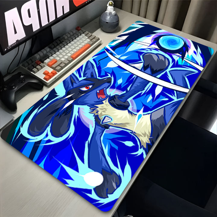 Gaming Mouse Pad Mouse Pad Anime Pc Accessories Mousepad P-pokemon ...
