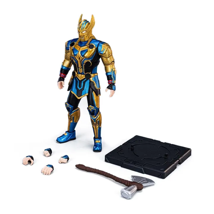 Marvel Thor Building Blocks Joint Movable Toy 1/12 Model Assembly Kit ...